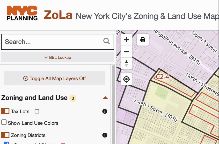 ZoLa | NYC’s Zoning & Land Use Map